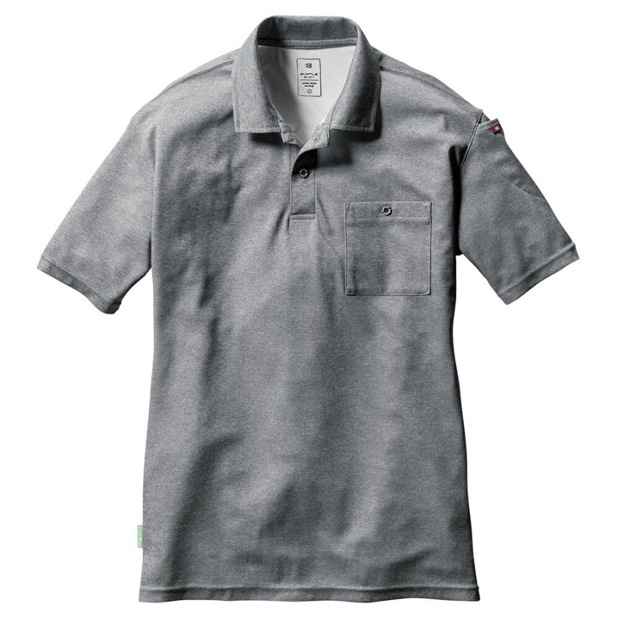 BURTLE BURTLE167 バートル 半袖ポロシャツ（ユニセックス） SS〜3XL : メガワーク仕事着屋 - 通販 - Yahoo!ショッピング