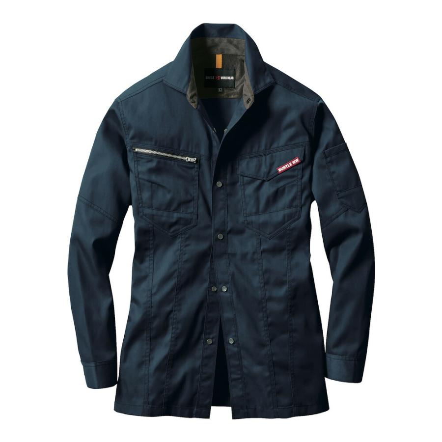 BURTLE BURTLE1715 バートル 長袖シャツ（ユニセックス） SS〜5L : メガワーク仕事着屋 - 通販 - Yahoo!ショッピング