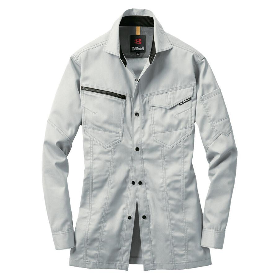 BURTLE BURTLE1715 バートル 長袖シャツ（ユニセックス） SS〜5L : メガワーク仕事着屋 - 通販 - Yahoo!ショッピング