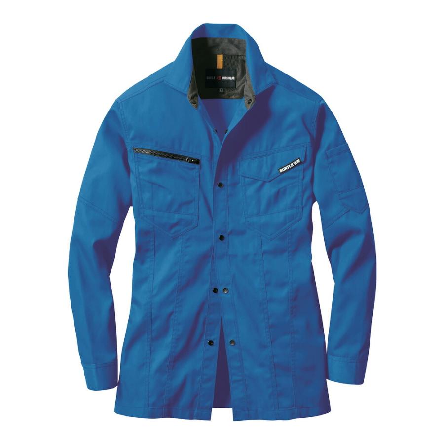 BURTLE BURTLE1715 バートル 長袖シャツ（ユニセックス） SS〜5L : メガワーク仕事着屋 - 通販 - Yahoo!ショッピング