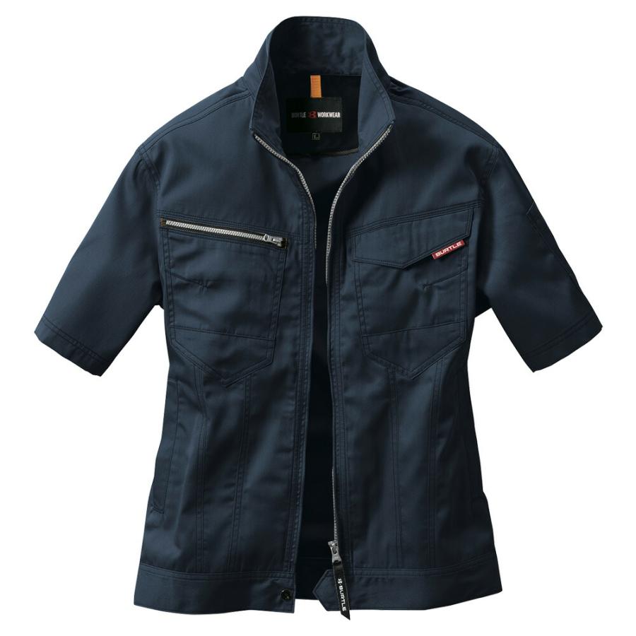BURTLE BURTLE1716 バートル 半袖ジャケット（ユニセックス） SS〜5L : メガワーク仕事着屋 - 通販 - Yahoo!ショッピング