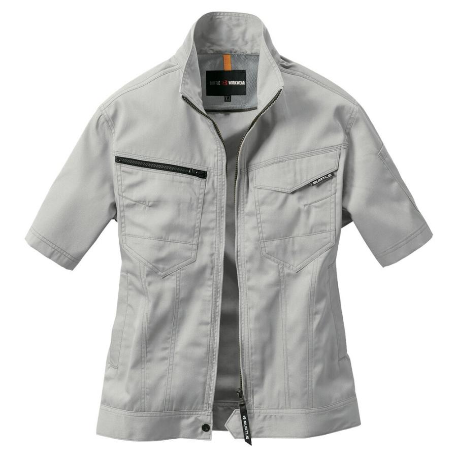 BURTLE BURTLE1716 バートル 半袖ジャケット（ユニセックス） SS〜5L : メガワーク仕事着屋 - 通販 - Yahoo!ショッピング