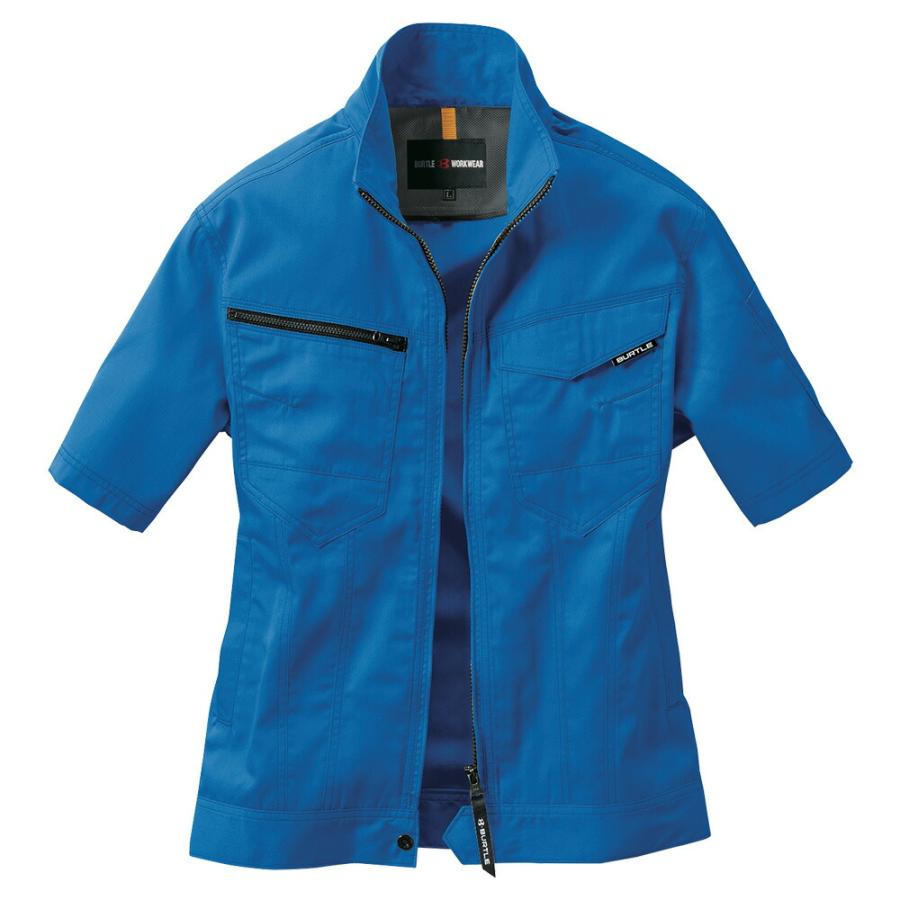 BURTLE BURTLE1716 バートル 半袖ジャケット（ユニセックス） SS〜5L : メガワーク仕事着屋 - 通販 - Yahoo!ショッピング