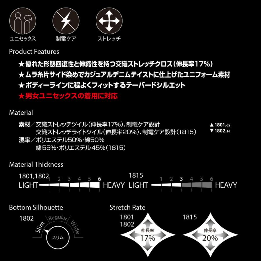 BURTLE BURTLE1802 バートル カーゴパンツ（ユニセックス） SS〜7L : メガワーク仕事着屋 - 通販 - Yahoo!ショッピング