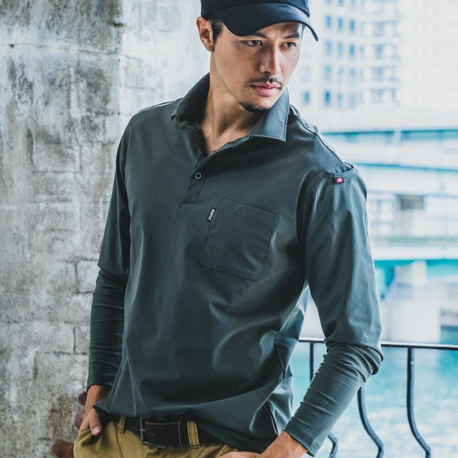 BURTLE BURTLE235 バートル 長袖シャツ（ユニセックス） S〜3XL : メガワーク仕事着屋 - 通販 - Yahoo!ショッピング