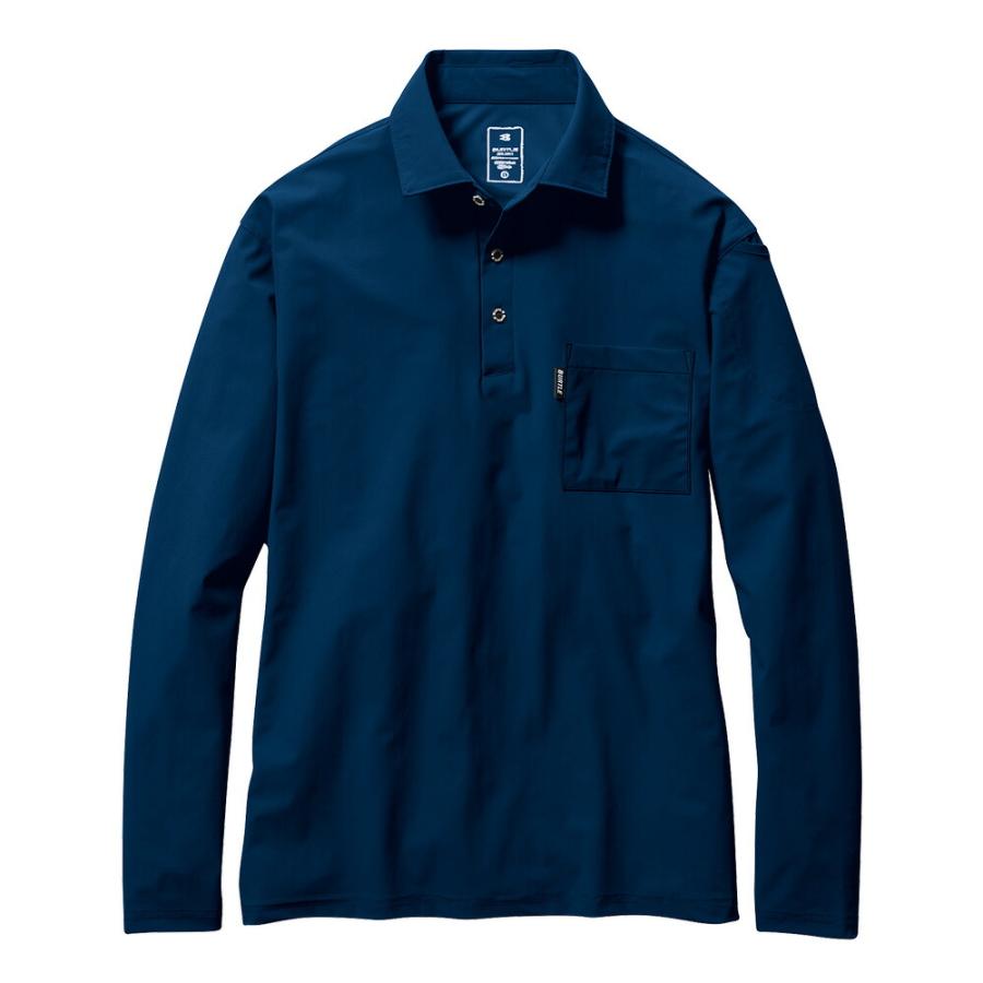 BURTLE BURTLE235 バートル 長袖シャツ（ユニセックス） S〜3XL : メガワーク仕事着屋 - 通販 - Yahoo!ショッピング