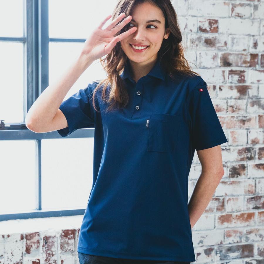 BURTLE237 バートル 半袖シャツ（ユニセックス） S〜3XL :burtle237:メガワーク仕事着屋 - 通販 - Yahoo!ショッピング