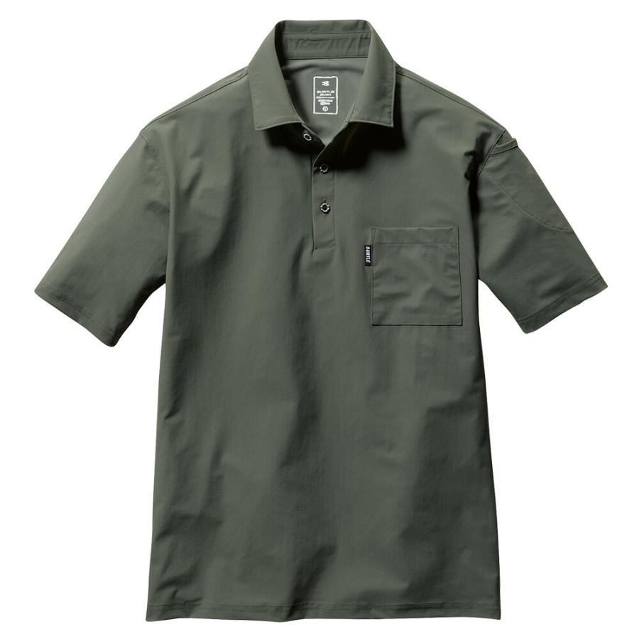 BURTLE BURTLE237 バートル 半袖シャツ（ユニセックス） S〜3XL : メガワーク仕事着屋 - 通販 - Yahoo!ショッピング