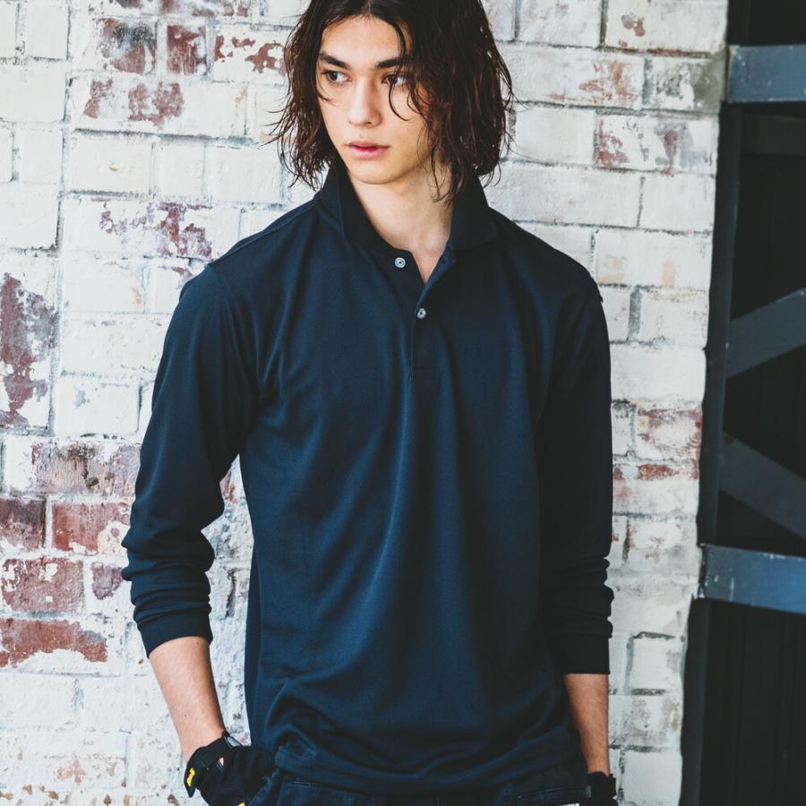 BURTLE303 バートル 長袖ポロシャツ（ユニセックス） SS〜5L :burtle303:メガワーク仕事着屋 - 通販 - Yahoo!ショッピング