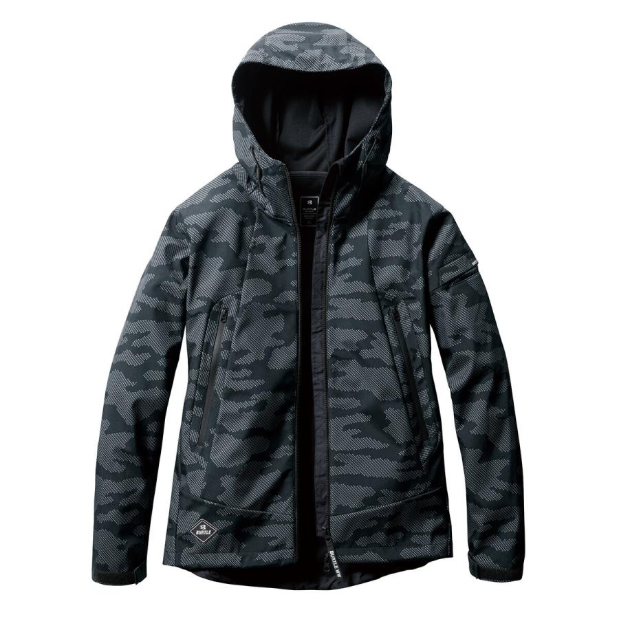 BURTLE BURTLE3190 バートル フーデッドジャケット（ユニセックス） S〜XXL : メガワーク仕事着屋 - 通販 - Yahoo!ショッピング