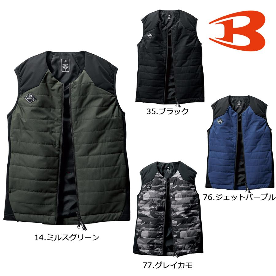 BURTLE3214 バートル 服単体 ヒーターベスト（ユニセックス） S〜XXL : burtle3214 : メガワーク仕事着屋 - 通販 - Yahoo!ショッピング