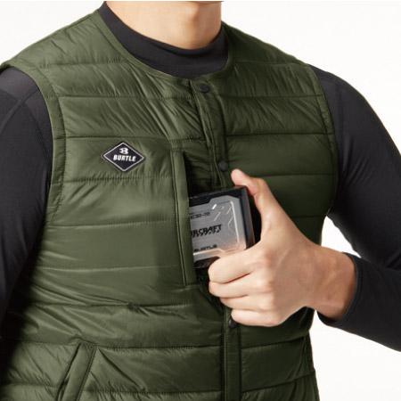BURTLE BURTLE3254 バートル ダウンベスト（ユニセックス） S〜XXL : メガワーク仕事着屋 - 通販 - Yahoo!ショッピング