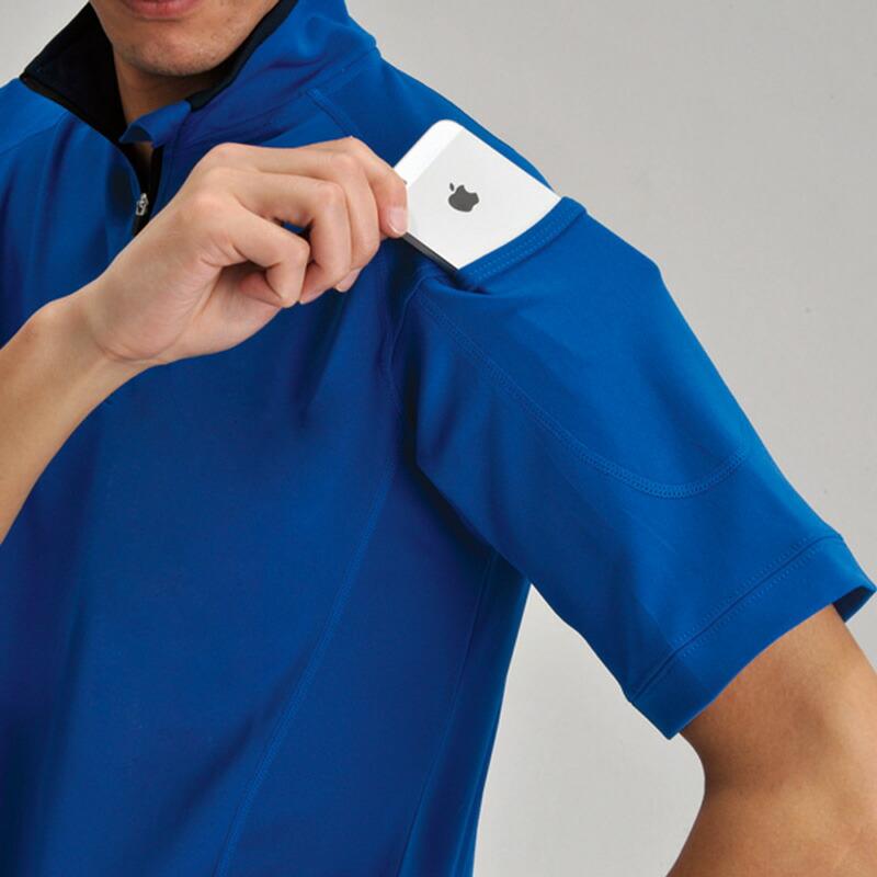 BURTLE415 バートル 半袖ジップシャツ（ユニセックス） SS〜5L : burtle415 : メガワーク仕事着屋 - 通販 - Yahoo!ショッピング