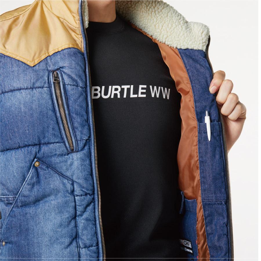 BURTLE5004 バートル 防寒ベスト（ユニセックス） S〜XXL :burtle5004:メガワーク仕事着屋 - 通販 - Yahoo!ショッピング