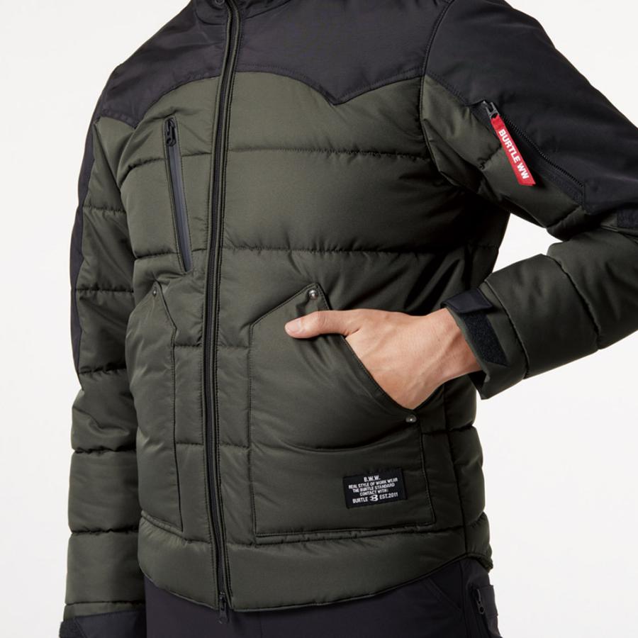 BURTLE5020 バートル 防寒ジャケット（ユニセックス） S〜3XL : burtle5020 : メガワーク仕事着屋 - 通販 - Yahoo!ショッピング