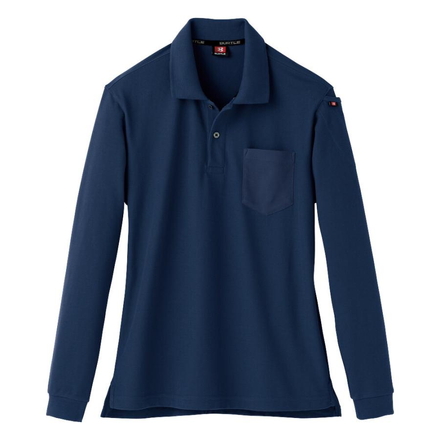 BURTLE505 バートル 長袖ポロシャツ（ユニセックス） SS〜5L :burtle505:メガワーク仕事着屋 - 通販 - Yahoo!ショッピング