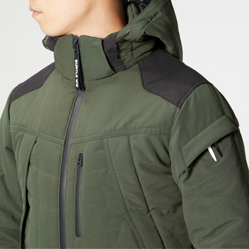 BURTLE BURTLE5270 バートル 防寒ジャケット（大型フード付）（ユニセックス） S〜3XL : メガワーク仕事着屋 - 通販 - Yahoo!ショッピング