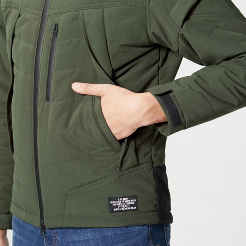 BURTLE BURTLE5270 バートル 防寒ジャケット（大型フード付）（ユニセックス） S〜3XL : メガワーク仕事着屋 - 通販 - Yahoo!ショッピング