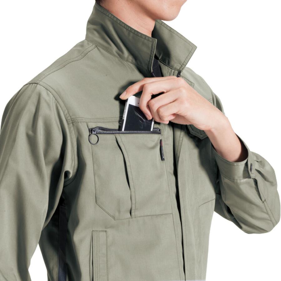 BURTLE6061 バートル 長袖ブルゾン S〜5L :burtle6061:メガワーク仕事着屋 - 通販 - Yahoo!ショッピング