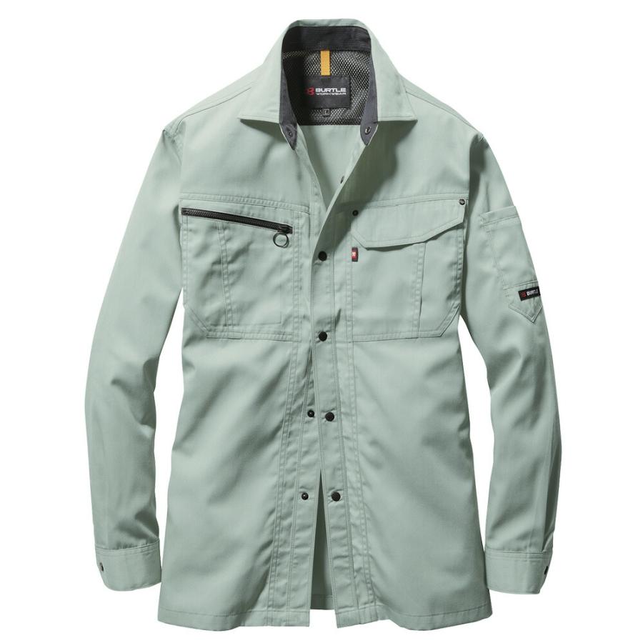 BURTLE BURTLE6063 バートル 長袖シャツ S〜5L : メガワーク仕事着屋 - 通販 - Yahoo!ショッピング