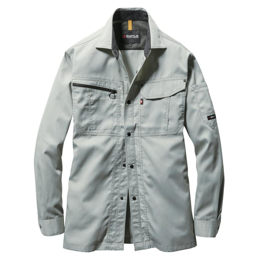 BURTLE BURTLE6063 バートル 長袖シャツ S〜5L : メガワーク仕事着屋 - 通販 - Yahoo!ショッピング