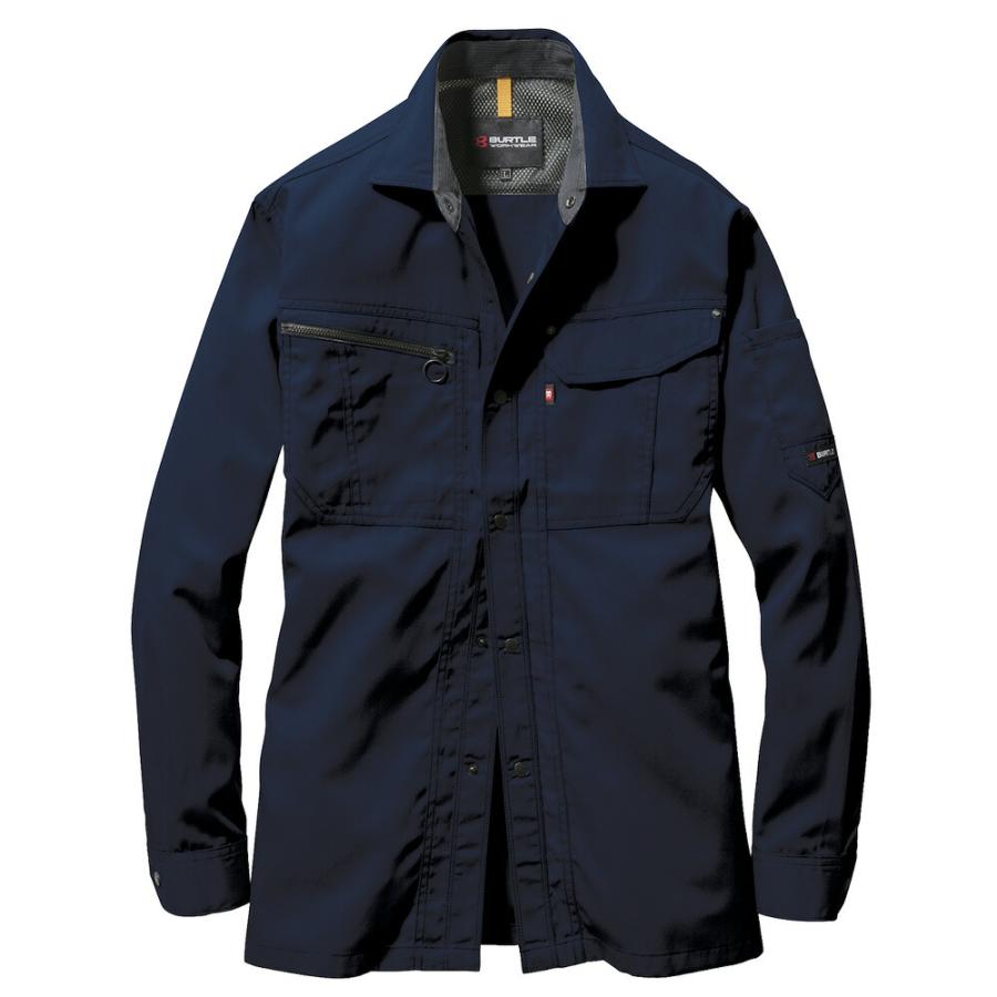 BURTLE BURTLE6063 バートル 長袖シャツ S〜5L : メガワーク仕事着屋 - 通販 - Yahoo!ショッピング