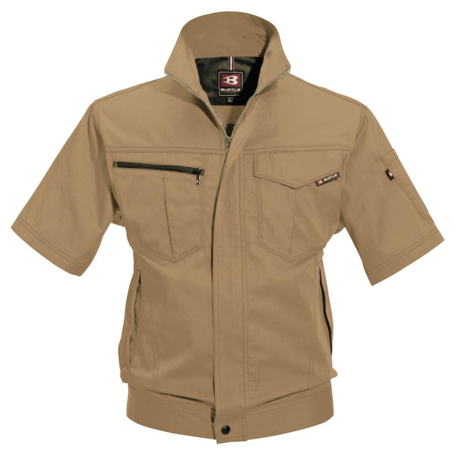 BURTLE BURTLE6082 バートル 半袖ジャケット（ユニセックス） SS〜5L : メガワーク仕事着屋 - 通販 - Yahoo!ショッピング