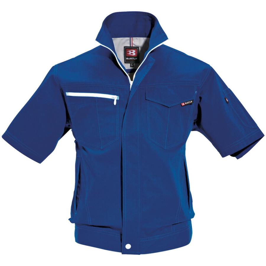 BURTLE BURTLE6082 バートル 半袖ジャケット（ユニセックス） SS〜5L : メガワーク仕事着屋 - 通販 - Yahoo!ショッピング