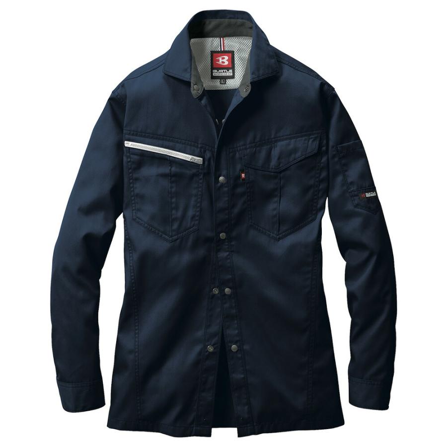 BURTLE BURTLE6083 バートル 長袖シャツ S〜5L : メガワーク仕事着屋 - 通販 - Yahoo!ショッピング