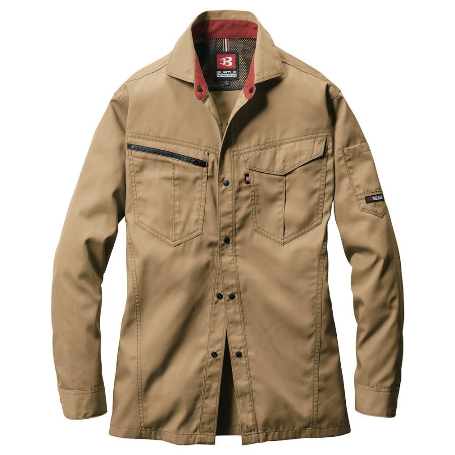 BURTLE BURTLE6083 バートル 長袖シャツ S〜5L : メガワーク仕事着屋 - 通販 - Yahoo!ショッピング