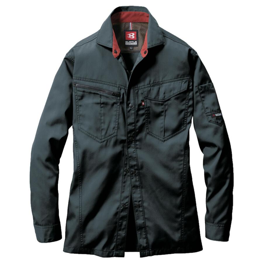 BURTLE BURTLE6083 バートル 長袖シャツ S〜5L : メガワーク仕事着屋 - 通販 - Yahoo!ショッピング
