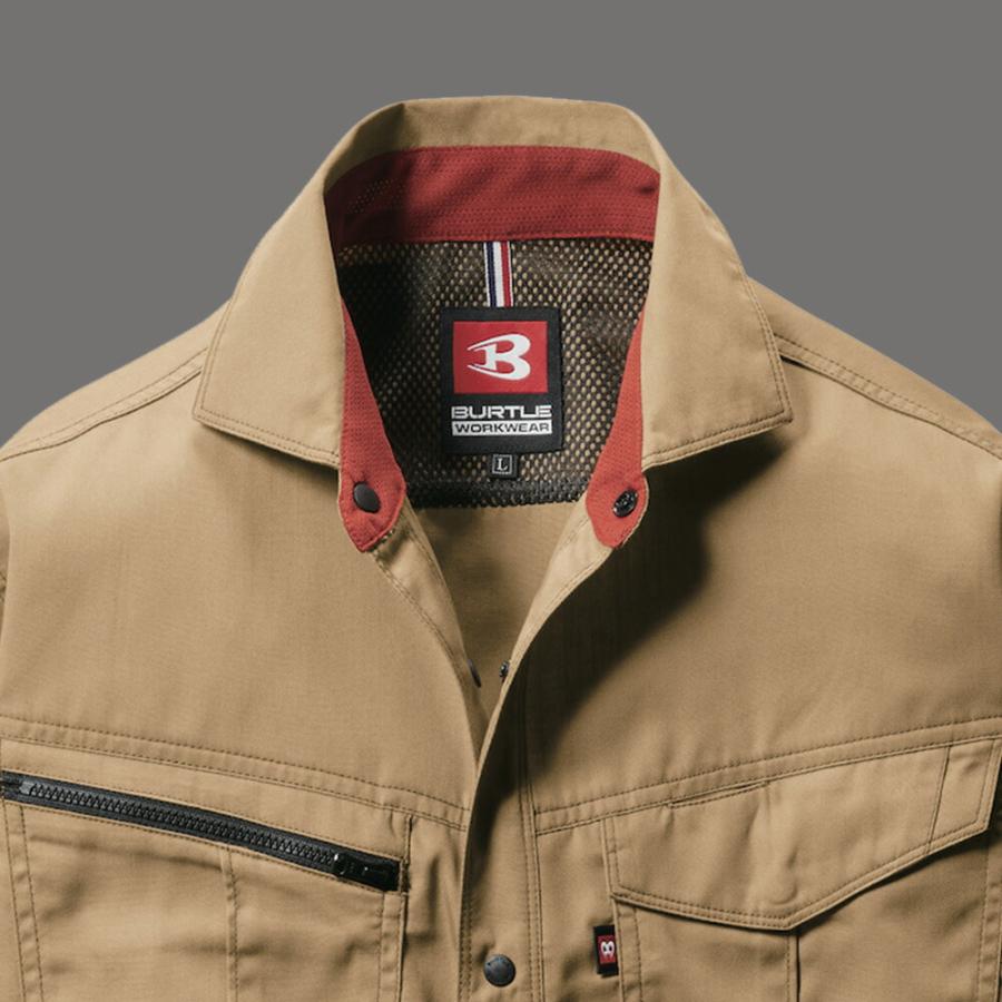 BURTLE BURTLE6083 バートル 長袖シャツ S〜5L : メガワーク仕事着屋 - 通販 - Yahoo!ショッピング