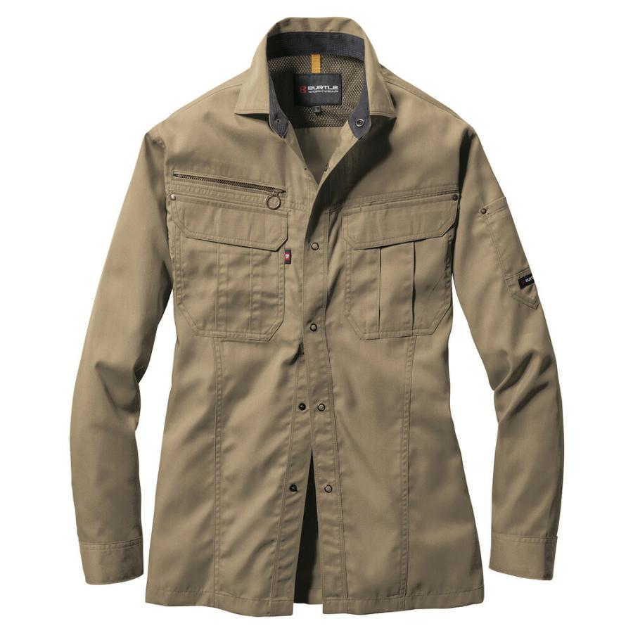 BURTLE BURTLE6103 バートル 長袖シャツ（ユニセックス） SS〜5L : メガワーク仕事着屋 - 通販 - Yahoo!ショッピング