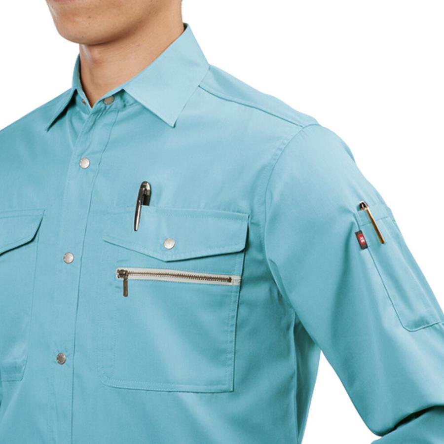 BURTLE620 バートル 長袖シャツ S〜5L :burtle620:メガワーク仕事着屋 - 通販 - Yahoo!ショッピング