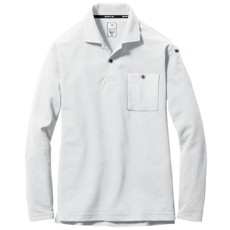 BURTLE BURTLE665 バートル 長袖ポロシャツ（ユニセックス） SS〜6L : メガワーク仕事着屋 - 通販 - Yahoo!ショッピング