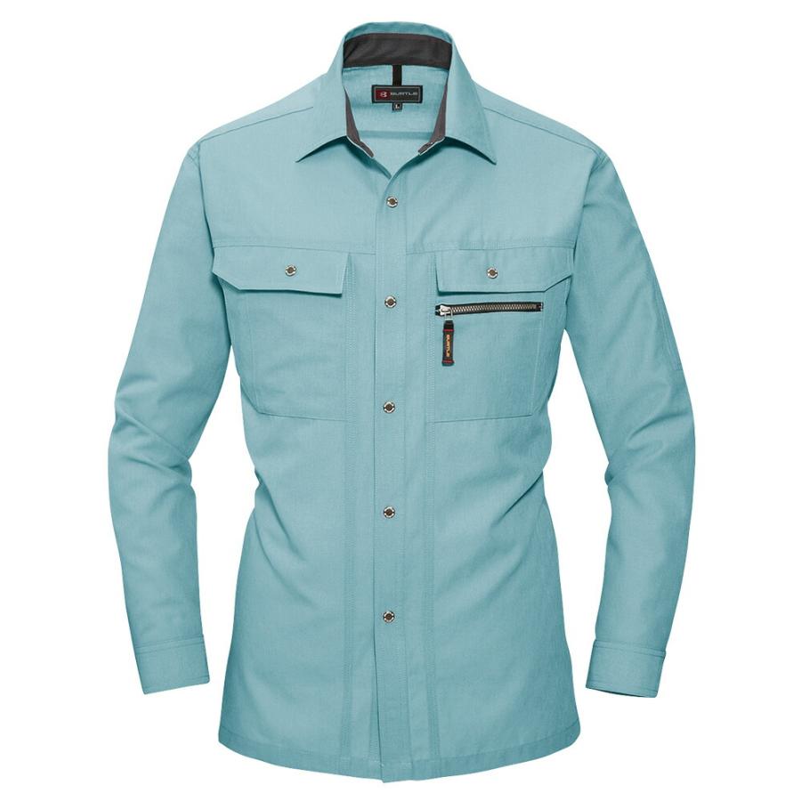 BURTLE BURTLE7033 バートル 長袖シャツ S〜5L : メガワーク仕事着屋 - 通販 - Yahoo!ショッピング