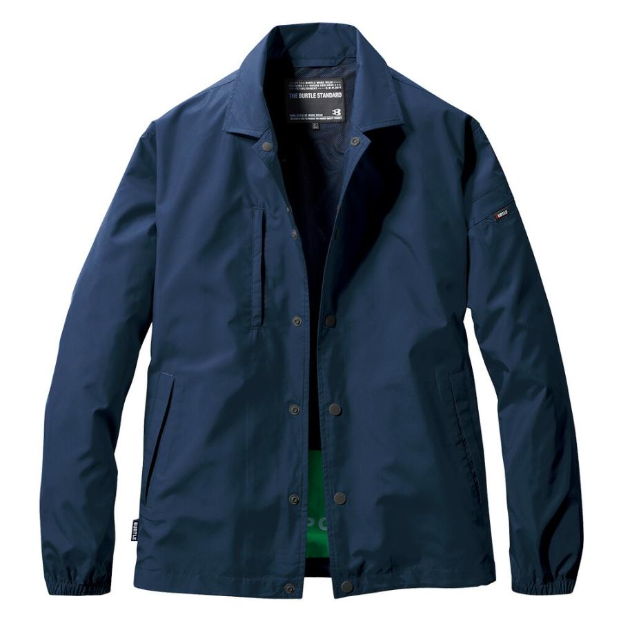 BURTLE BURTLE710 バートル コーチジャケット（ユニセックス） S〜3XL : メガワーク仕事着屋 - 通販 - Yahoo!ショッピング