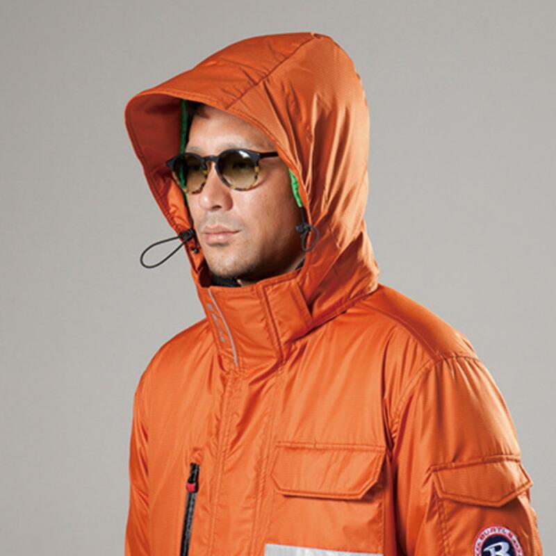 BURTLE BURTLE7211 バートル 防寒コート（大型フード付）（ユニセックス） SS〜5L : メガワーク仕事着屋 - 通販 - Yahoo!ショッピング