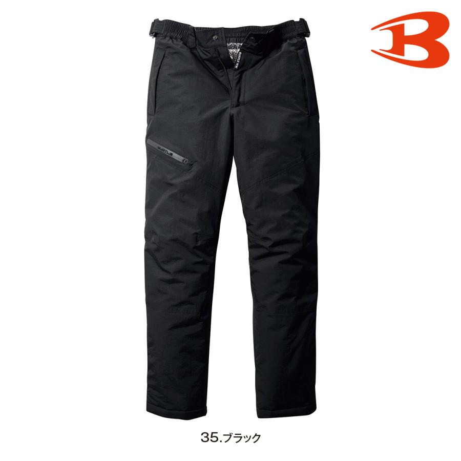 BURTLE BURTLE7612 バートル 防水防寒パンツ（ユニセックス） S〜5L : メガワーク仕事着屋 - 通販 - Yahoo!ショッピング