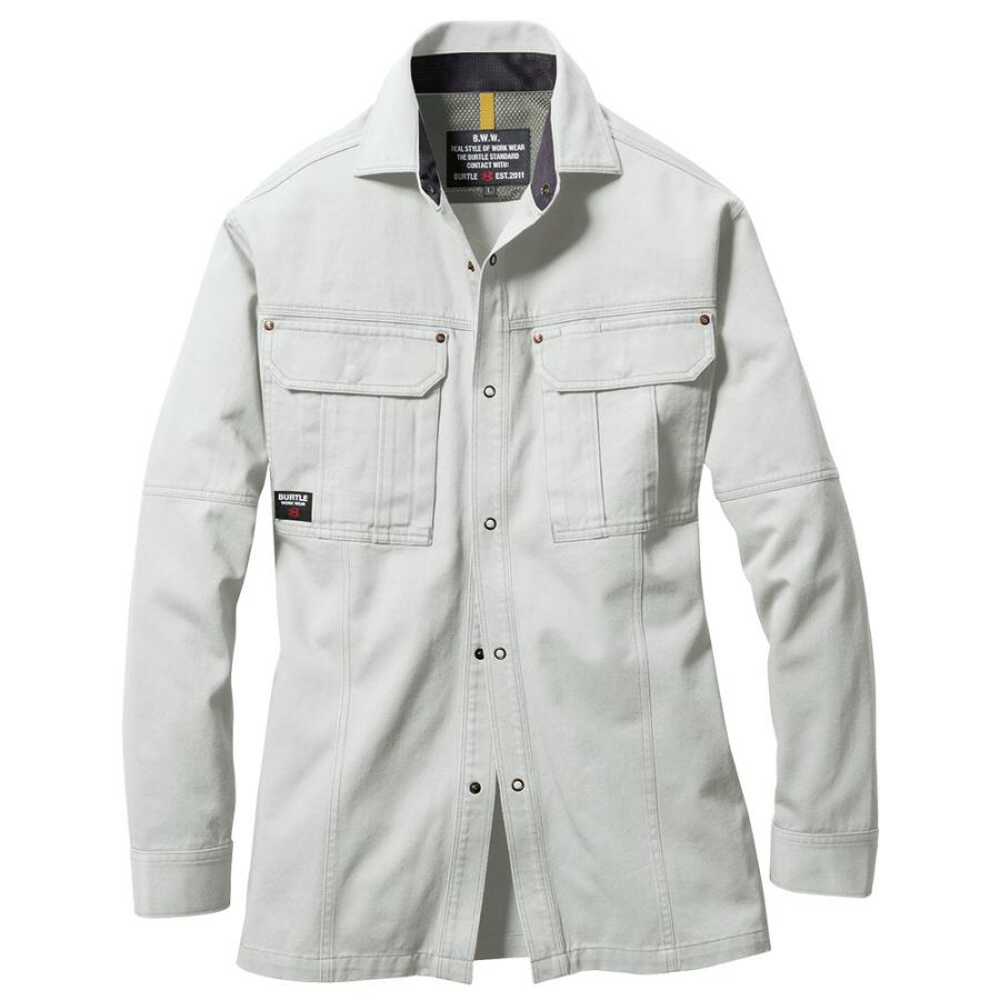 BURTLE8093 バートル 長袖シャツ S〜5L :burtle8093:メガワーク仕事着屋 - 通販 - Yahoo!ショッピング
