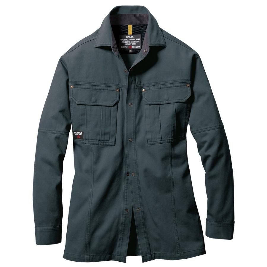 BURTLE BURTLE8093 バートル 長袖シャツ S〜5L : メガワーク仕事着屋 - 通販 - Yahoo!ショッピング