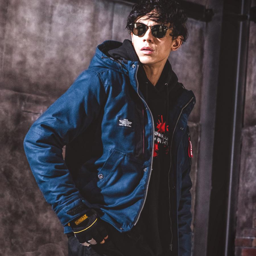 BURTLE BURTLE8210 バートル 防寒ジャケット（大型フード付）（ユニセックス） S〜3XL : メガワーク仕事着屋 - 通販 - Yahoo!ショッピング