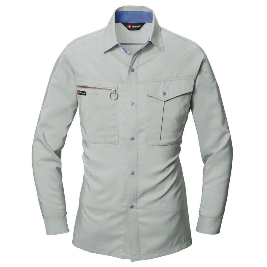 BURTLE BURTLE9023 バートル 長袖シャツ S〜5L : メガワーク仕事着屋 - 通販 - Yahoo!ショッピング
