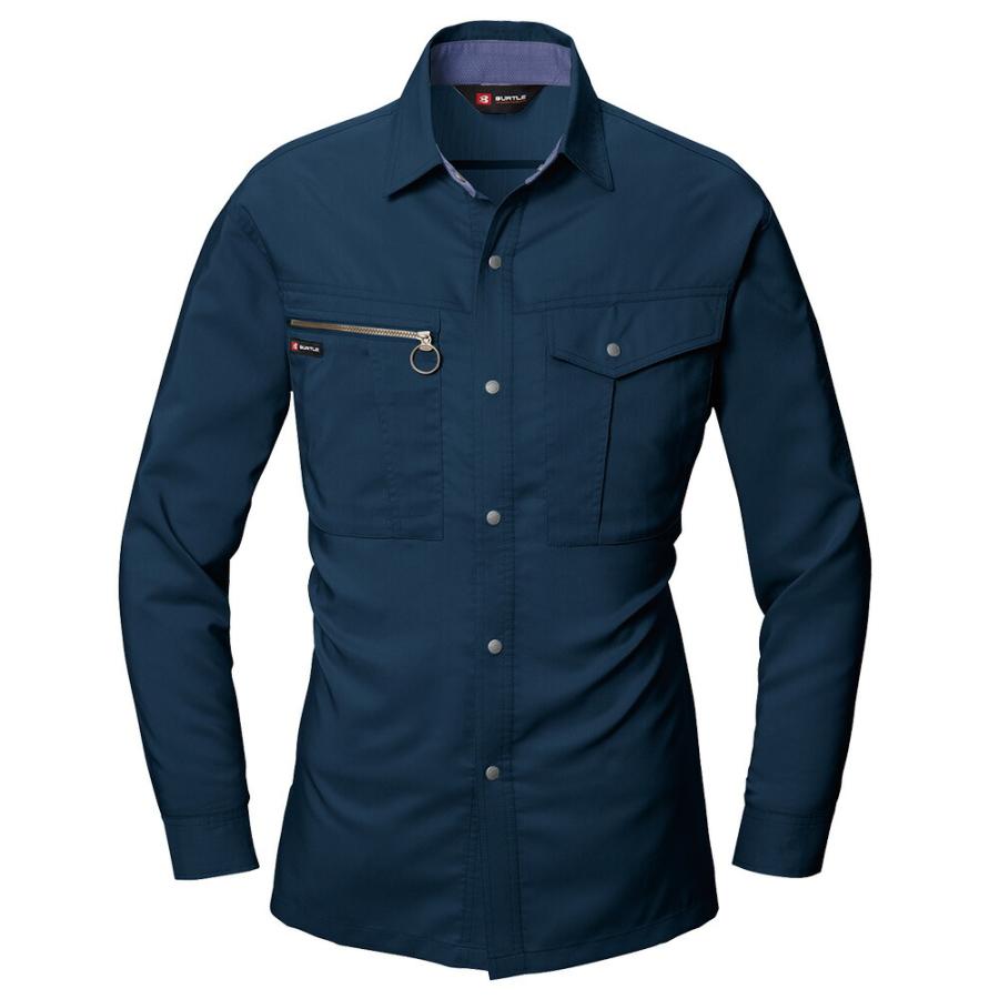 BURTLE BURTLE9023 バートル 長袖シャツ S〜5L : メガワーク仕事着屋 - 通販 - Yahoo!ショッピング