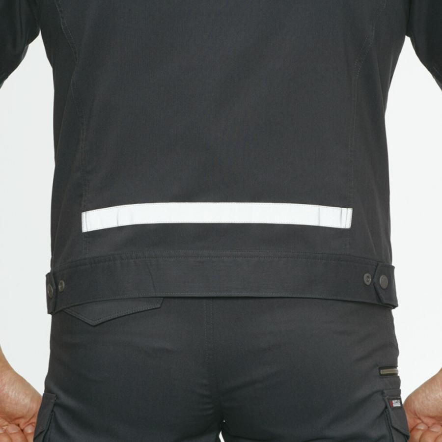 BURTLE 春夏用 BURTLE9096 バートル 半袖ジャケット（ユニセックス） SS〜5L : メガワーク仕事着屋 - 通販 - Yahoo!ショッピング