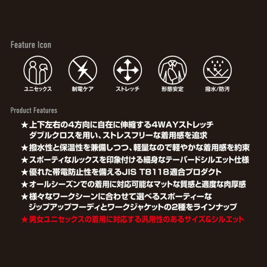 BURTLE BURTLE9501 バートル ジャケット（ユニセックス） S〜3XL : メガワーク仕事着屋 - 通販 - Yahoo!ショッピング