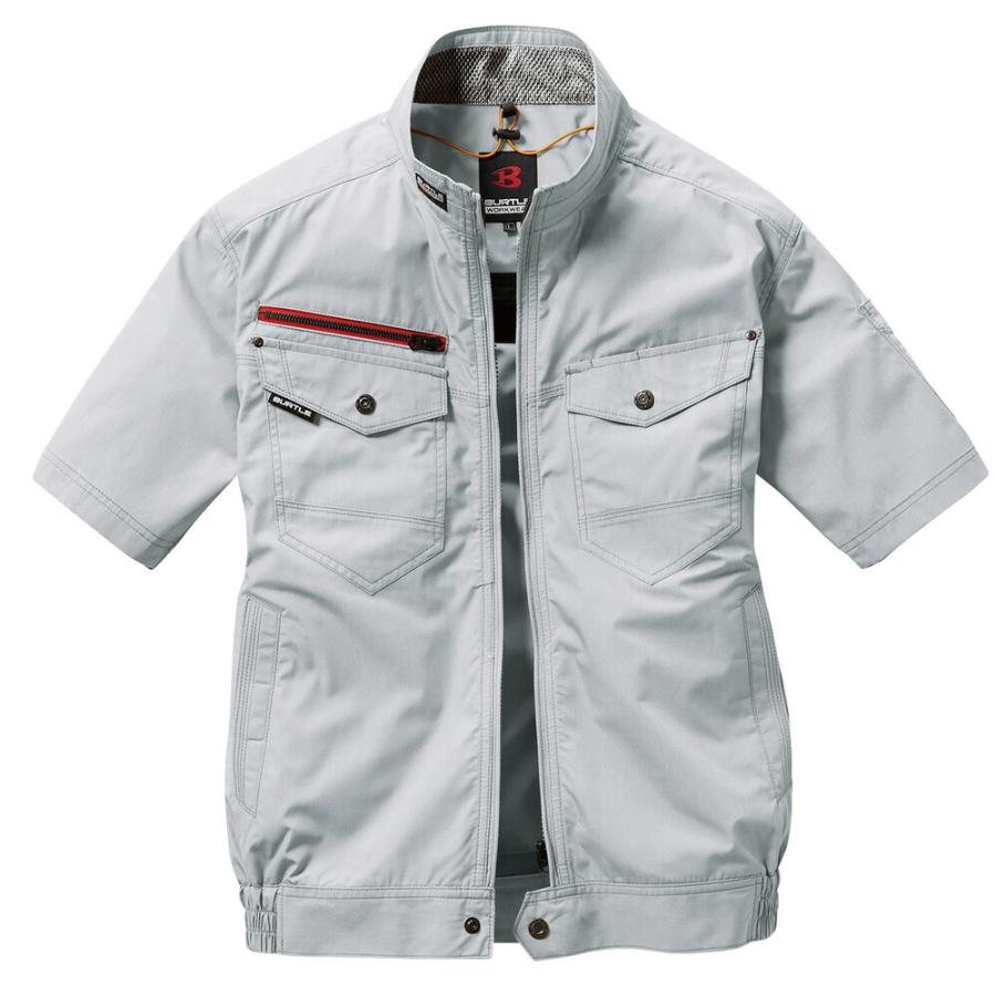 BURTLE AIRCRAFT エアークラフト BURTLEAC7146 バートル AC半袖ブルゾン（ユニセックス） SS〜5L服のみ ...