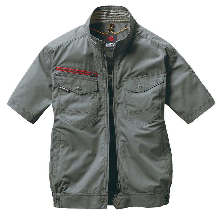 BURTLE AIRCRAFT エアークラフト BURTLEAC7146 バートル AC半袖ブルゾン（ユニセックス） SS〜5L服のみ ...