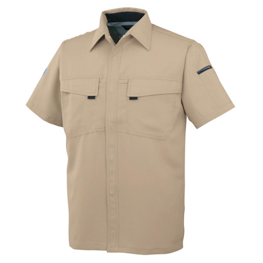 CO-COSA-3367 コーコス エコ・製品制電半袖シャツ SS〜5L : メガワーク仕事着屋 - 通販 - Yahoo!ショッピング