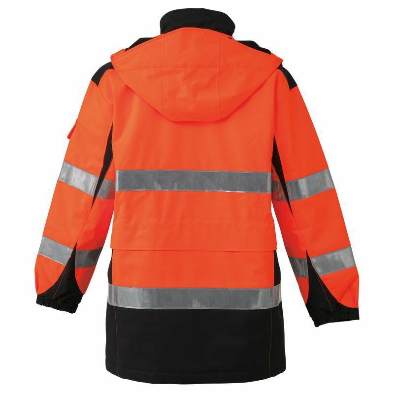 co-cos コーコス CS-2426 高視認性安全防水防寒コート : メガワーク仕事着屋 - 通販 - Yahoo!ショッピング